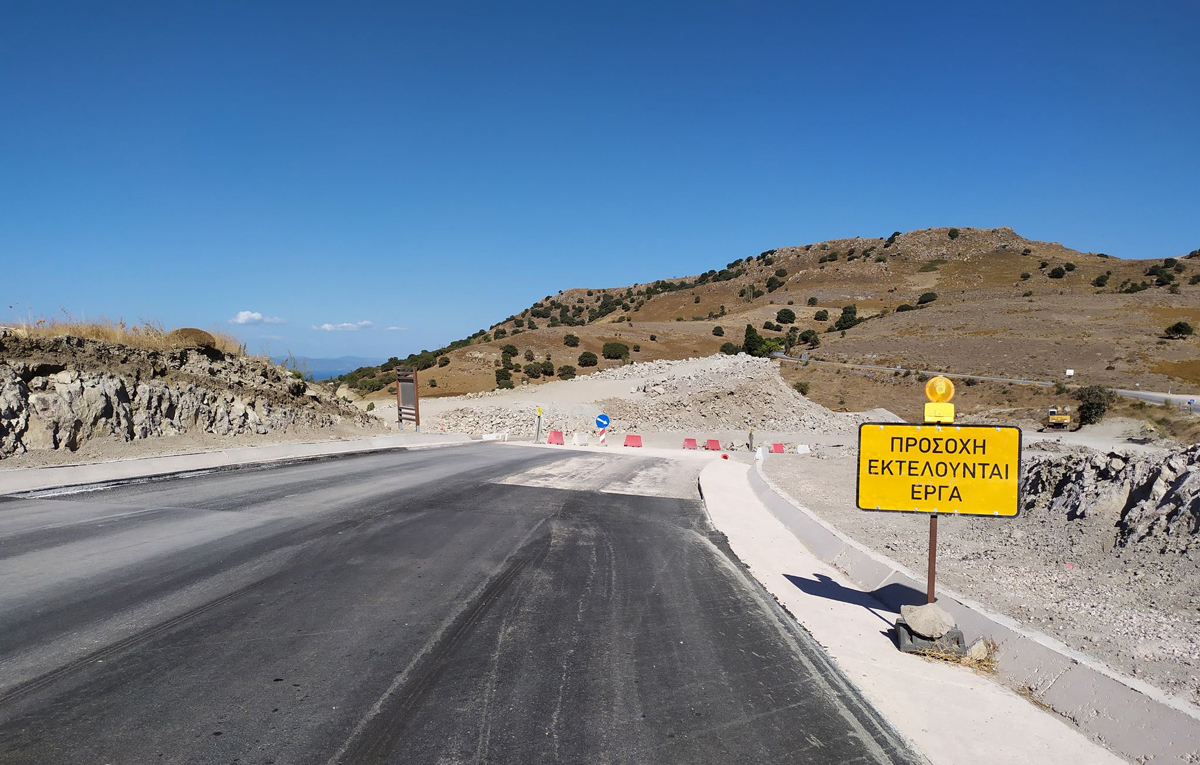 Νέα παράταση για τον δρόμο Καλλονής - Σιγρίου - Τα Νέα της Λέσβου