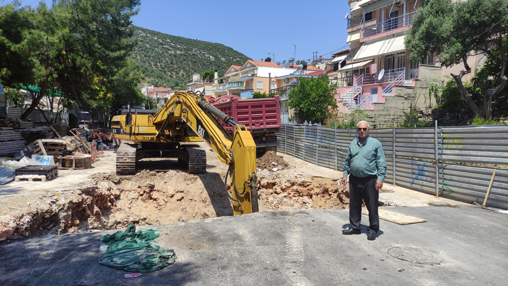 Ξεκίνησαν οι εκσκαφές στον Ποταμό - Τα Νέα της Λέσβου